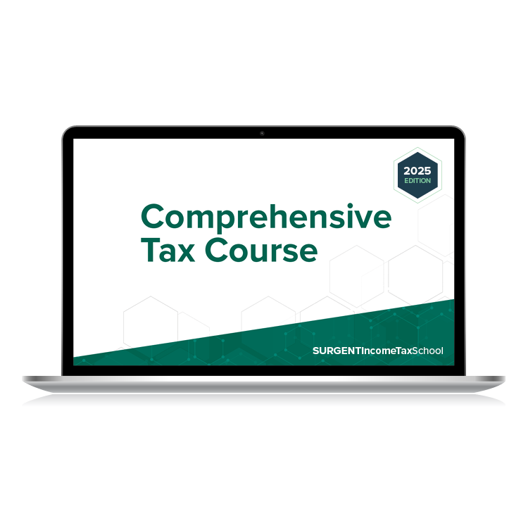 Surgent Income Tax School Comprehensive Tax Course